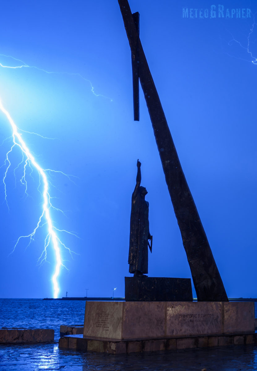 Samos: Powerful storm, impressive pictures by local photographer