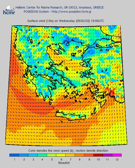Ferries remain docked due to powerful winds in Aegean, Ionian Sea