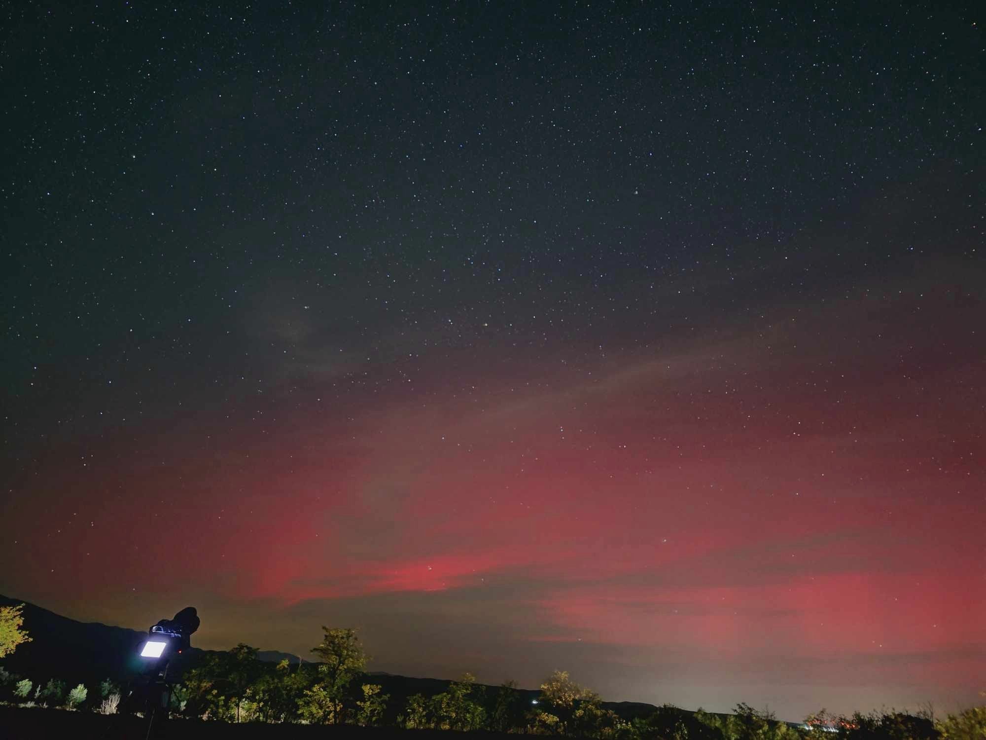 Stunning Aurora Borealis visible in Greece (picts)